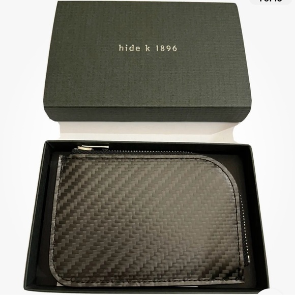 hide k 1896 | Bags | Hide K 896 Rfid Leather Compact Zipper Wallet | Poshmark